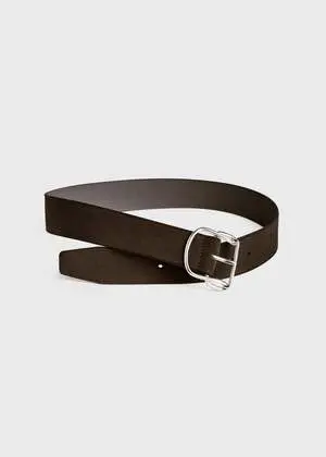 TOTEME Swirl Suede Belt