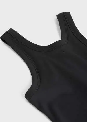 TOTEME Curved Rib Swimsuit
