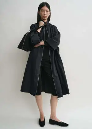 TOTEME Windbreaker Coat - Nightfall