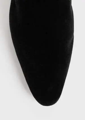 TOTEME Velvet Venetian Slippers