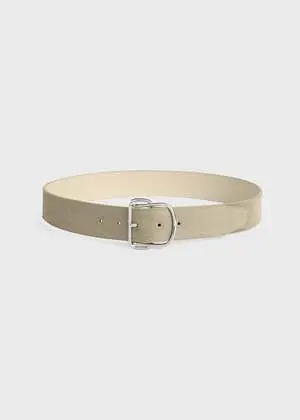 TOTEME Swirl Suede Belt