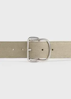 TOTEME Swirl Suede Belt
