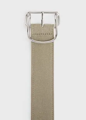 TOTEME Swirl Suede Belt