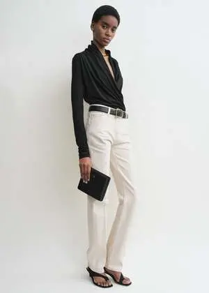 TOTEME Satin Box Clutch