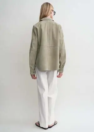 TOTEME Soft Suede Shirt