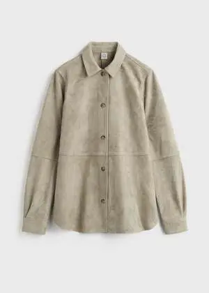 TOTEME Soft Suede Shirt