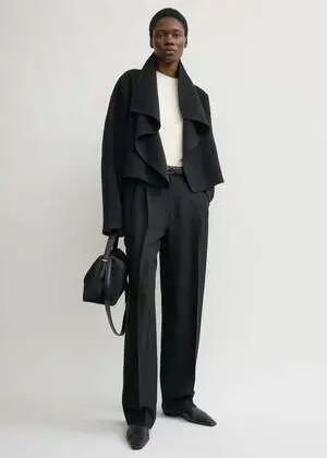 TOTEME Signature Doublé Jacket - Black