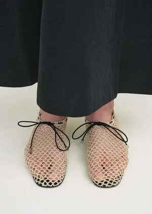 TOTEME Crochet Ballerinas