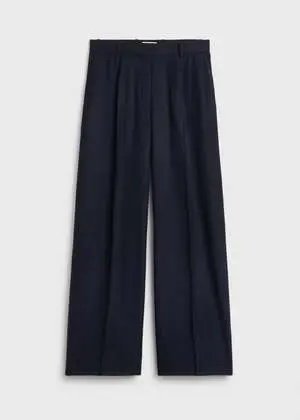 TOTEME Wide Flannel Trousers