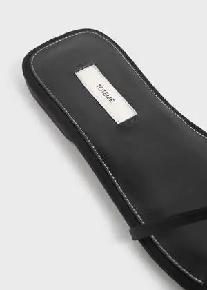 TOTEME Satin Crossover Slides