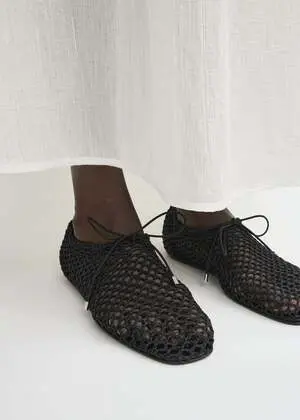 TOTEME Crochet Ballerinas