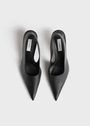 TOTEME Classic Leather Slingbacks