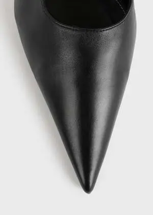 TOTEME Classic Leather Slingbacks