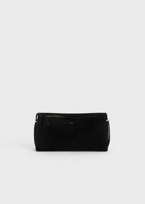 TOTEME Belted Suede Clutch