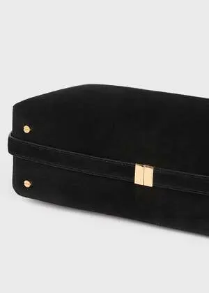 TOTEME Belted Suede Clutch
