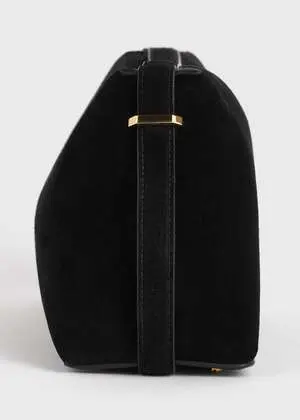 TOTEME Belted Suede Clutch