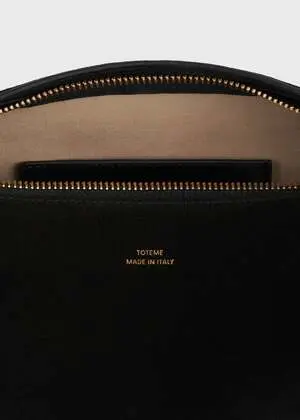 TOTEME Belted Suede Clutch