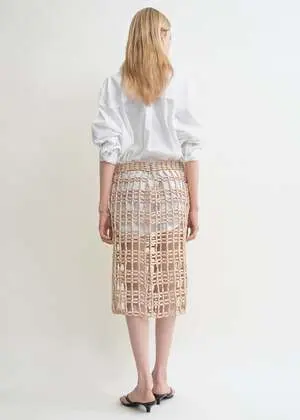 TOTEME Beaded Skirt