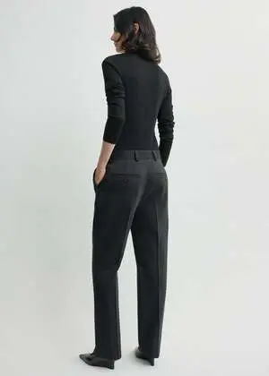TOTEME Cropped Suit Trousers Washed