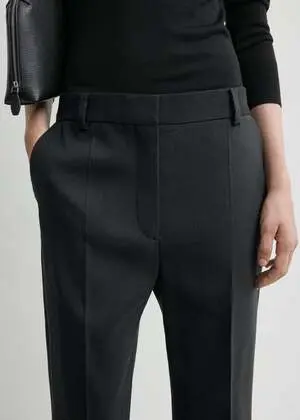TOTEME Cropped Suit Trousers Washed