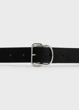TOTEME Swirl Suede Belt