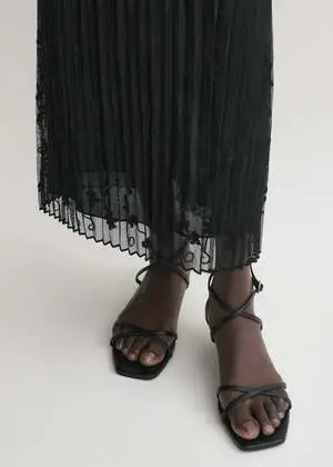 TOTEME Floral Tulle Skirt