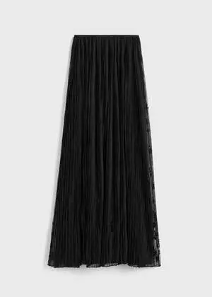 TOTEME Floral Tulle Skirt