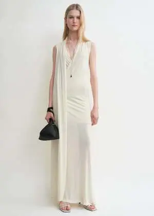TOTEME Overlapped Scarf Dress