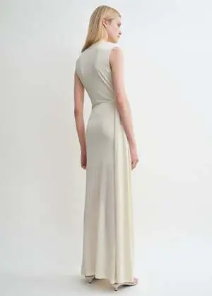 TOTEME Overlapped Scarf Dress
