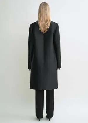 TOTEME Collarless Coat