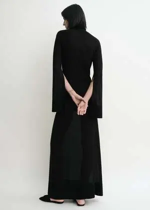 TOTEME Slit Sleeve Knit Dress