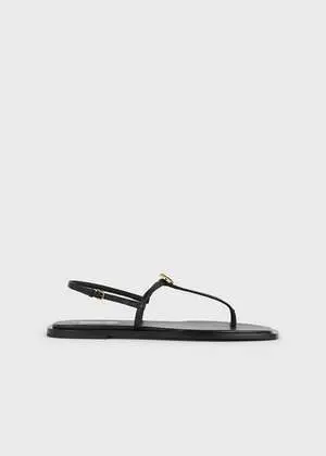 TOTEME T-strap Nappa Sandals