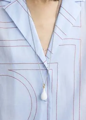 TOTEME Monogram Cotton-blend Pj Top