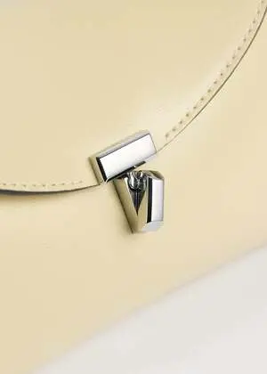 TOTEME Mini T-lock Leather Clutch