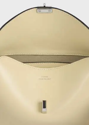 TOTEME Mini T-lock Leather Clutch
