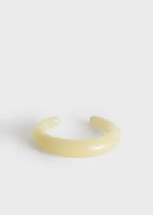 TOTEME Sculpted Resin Cuff Bracelet