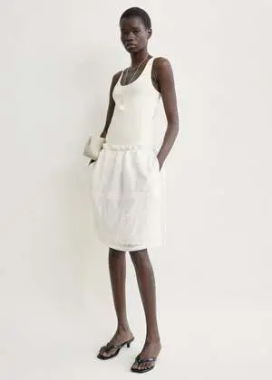 TOTEME Monogram Mini Skirt
