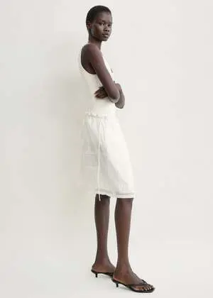 TOTEME Monogram Mini Skirt
