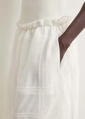 TOTEME Monogram Mini Skirt