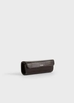 TOTEME Lizard-embossed Lipstick Case