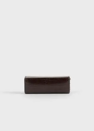TOTEME Lizard-embossed Lipstick Case