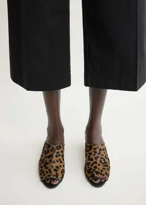 TOTEME Summer Pony Hair Mules