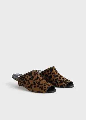 TOTEME Summer Pony Hair Mules