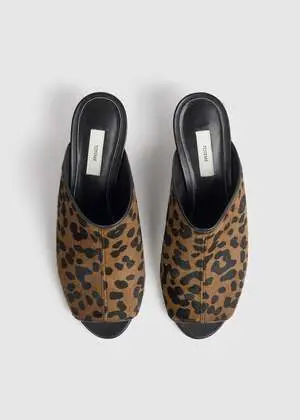 TOTEME Summer Pony Hair Mules