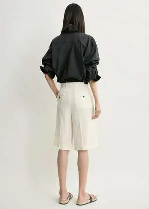 TOTEME Wide Tailored Shorts