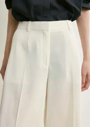 TOTEME Wide Tailored Shorts