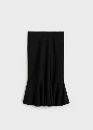 TOTEME Fluted Knit Skirt