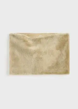 TOTEME Plush Shearling Muff - Rye