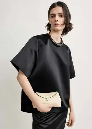 TOTEME Duchess Satin Tee