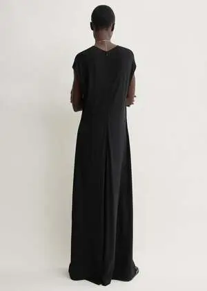 TOTEME V-neck Jersey Maxi Dress